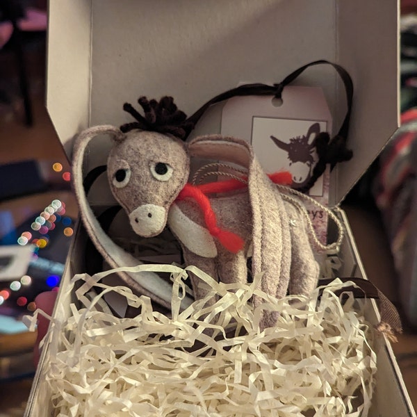Christmas Tree Decoration. Nestor - the Small Long-eared Christmas ...