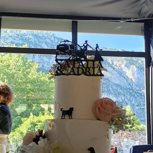Train Cake Topper Wedding, Train Wedding Cake Topper, Train Locomotive ...
