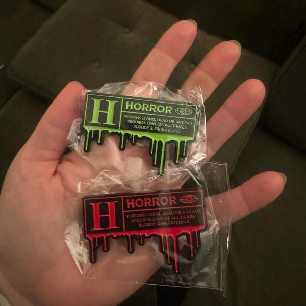 Halloween Horror Enamel Pin Slasher Movie - Etsy