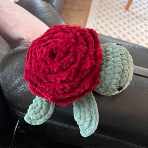 Rose Turtle Crochet Pattern PDF Download, Beginner Friendly Amigurumi ...