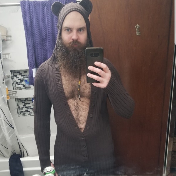 Indigo Ombre Bat Balaclava: Hand-knit Cotton Unisex Mask - Etsy