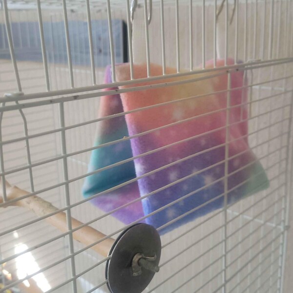 Custom Cozy Bird Tent Comfy Parrot Hut Pet Bird Bed Accessory Handmade ...