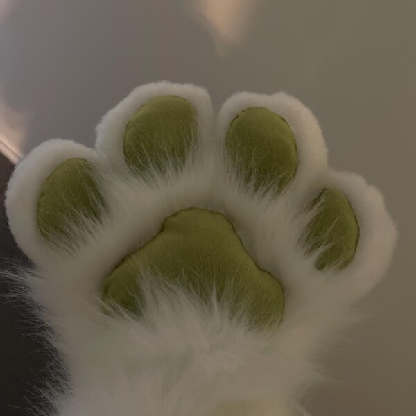 PDF Pattern Download Puffy Fursuit Handpaws, Furry Paws Tutorial, Paw ...