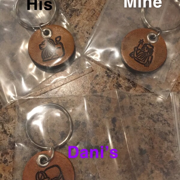 Horoscope Keychain - Zodiac Leather Key Chain - Astrology Sign Leather ...