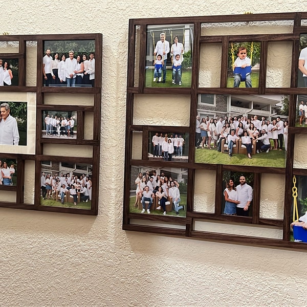 4x4 PICTURE COLLAGE Frame, Square Photo Frame for 4x4s - Etsy