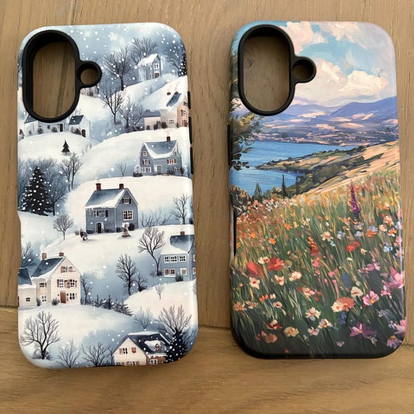 Italian Lemon Tile Collage Phone Case, Amalfi Coast Summer Aesthetic ...