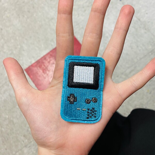 Game Boy Iron on Patch - Etsy
