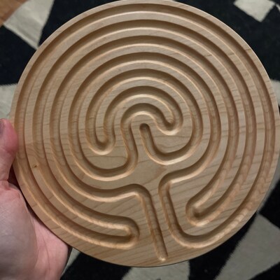 Finger Labyrinth, Breathing Tool, Meditation Labyrinth, Peace Corner ...