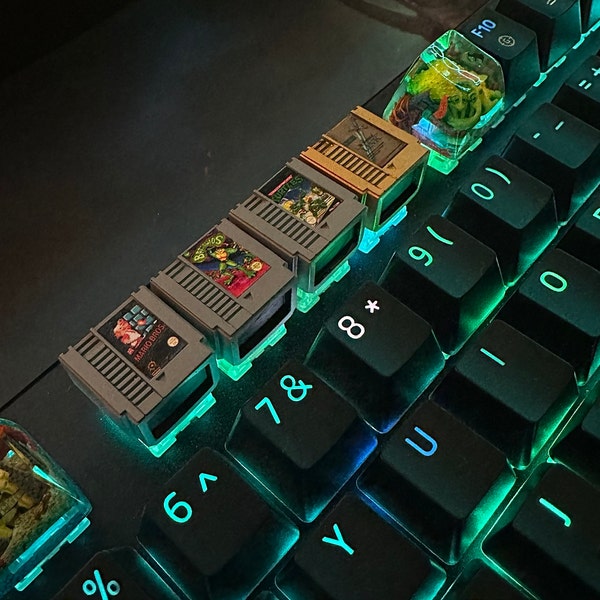 Custom NES Cartridge Artisan Keycap - Etsy