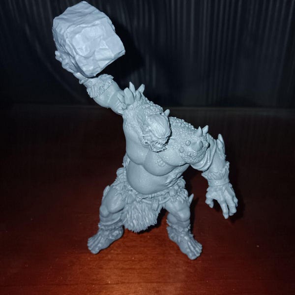 Thunderpeak Cyclops - 8k Resin Miniature - Mammoth Factory - Etsy