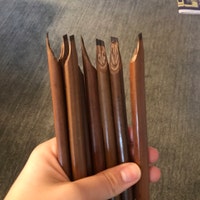 Set of 5 Bamboo Calligraphy Pen Most Basic yet Very - Etsy Australia