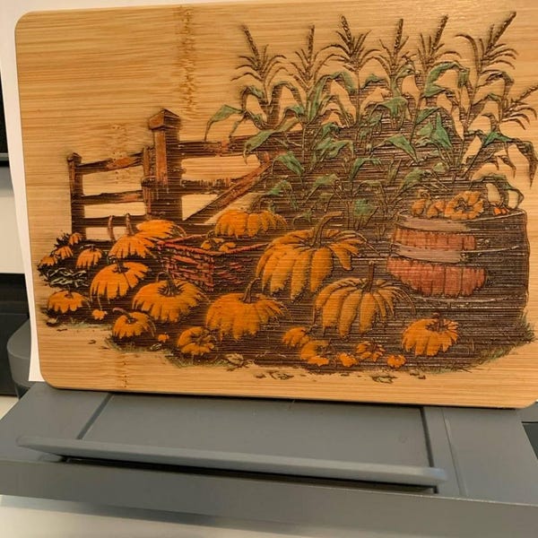 Laser Engrave File, Fall Harvest Svg, Digital Download Farm & Farmhouse ...