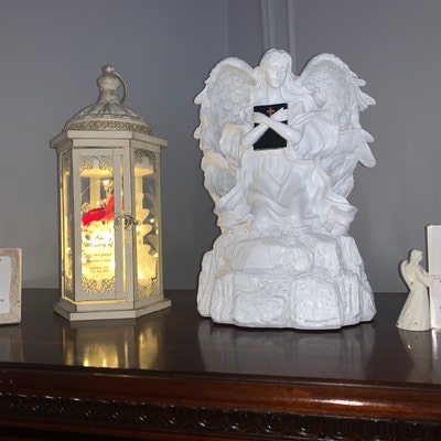 Cardinal Memorial Lantern, in Memory Of, Sympathy Gift, Loss of Loved ...