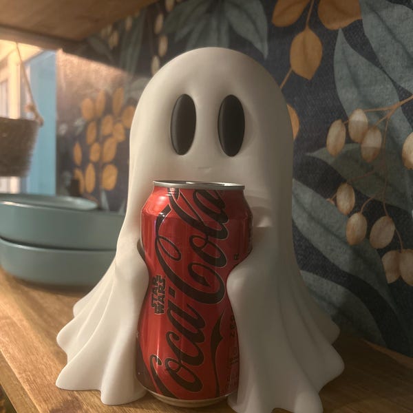Ghost Coke - Ghost Diet Coke - Viral Ghost Coke Can – Trending Ghost Coca-cola Can – Spooky ...
