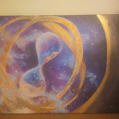 Invisible Ties Red String of Fate Art Soulmate Hands - Etsy