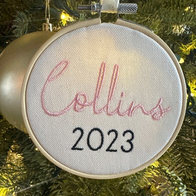 Floral Cursive Name Applique Shirt Crewneck Infant Toddler Embroidered ...