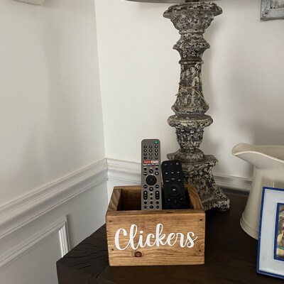 Remote Box Remote Control Box Remote Storage Home Organization - Etsy