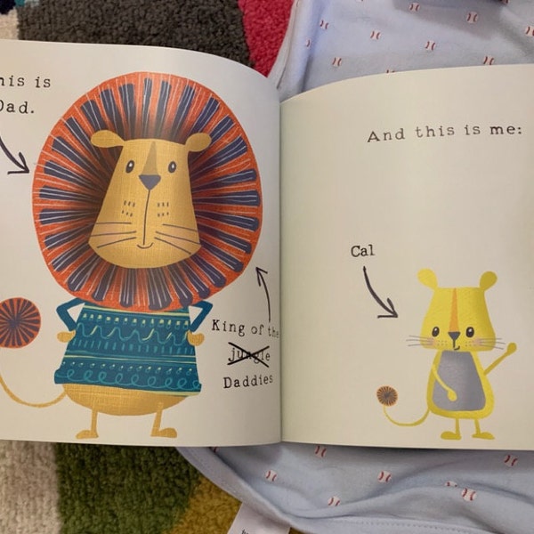 Personalised Dad Book for Father's, Father's Day Gifts, Birthday Gift ...