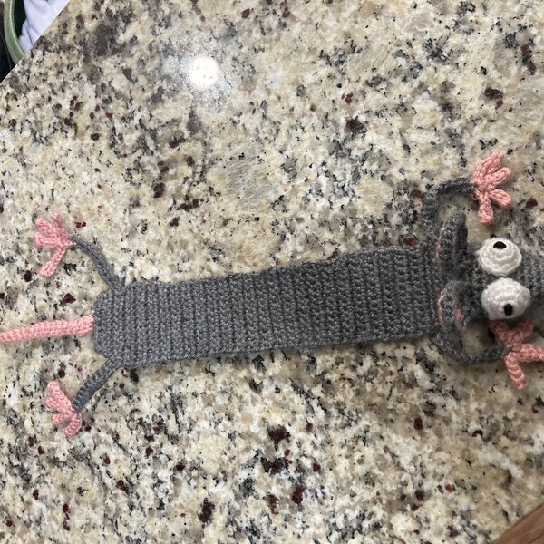 Rat Bookmark Crochet Pattern Amigurumi PDF Pattern - Etsy