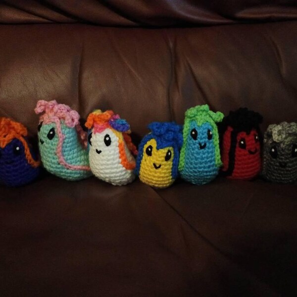 Doomslug the Taynix - Digital Crochet Keyring Pattern - Etsy