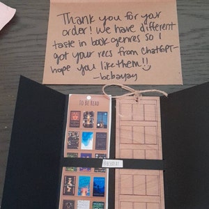 Book Tracker Bookmark Wood Bookmark Wooden Bookmark Bookish Gift Book ...