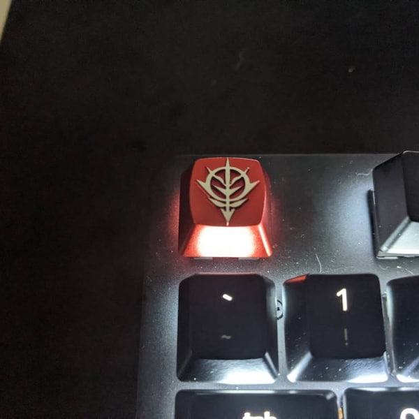 GUNDAM Keycaps Anime Cherry Mx Metal Key Cap ESC Enter Shift 1X 1U 2 ...