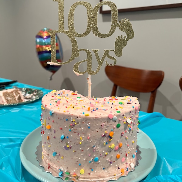 Happy 100 Days Banner | Baby 100 Days Banner | 100 Days Celebration ...