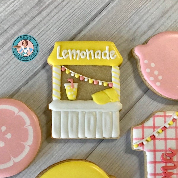 Lemonade Stand Cookie Cutter. Fruit Stand Cookie Cutter. Lemon Cookie ...