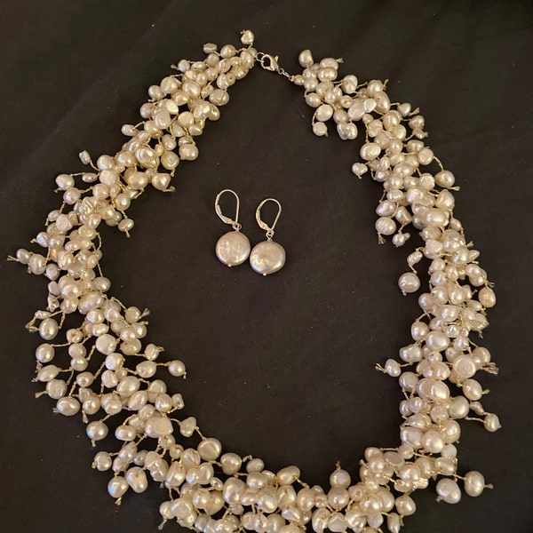 Freshwater Pearls, Champagne Color, Pearls for Women, Wedding Pearls ...