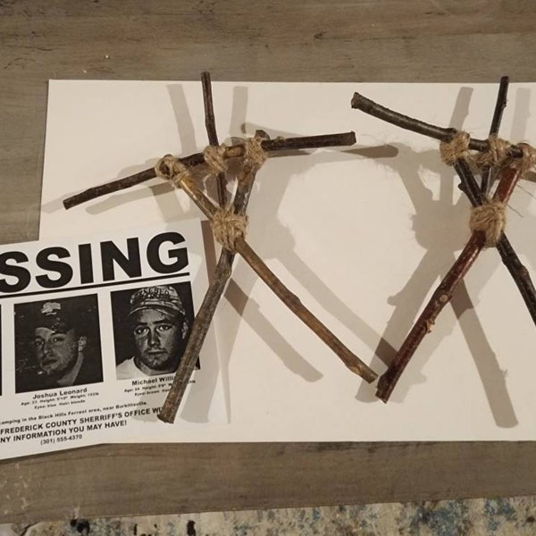 Blair Witch Project Stick Figure Prop Replica - Etsy