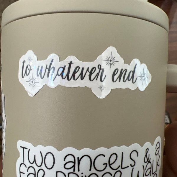 To Whatever End Sticker - Etsy