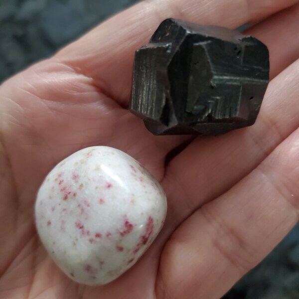 Beautiful Large Pyrite Tumbled Stones. Pyrite Crystal for Success ...