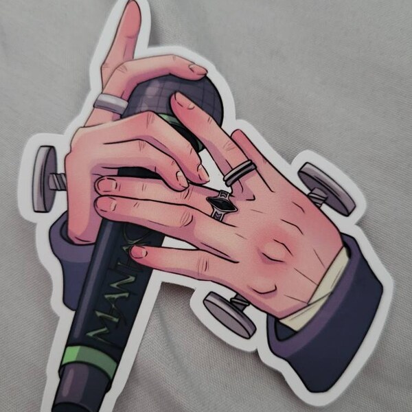 CHANGBIN | SKZ Stray Kids Hand Stickers | Matte Waterproof Vinyl Kpop ...