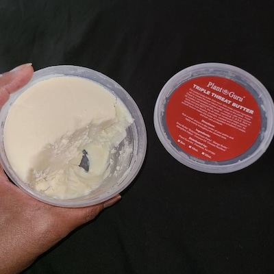 Triple Threat Body Butter 16 Oz. Blend of 100% Pure Natural Raw Shea ...