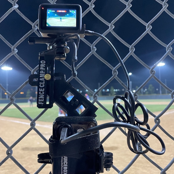 Fence Clamp Pro - Gopro Mount for Baseball and Softball Games - Etsy