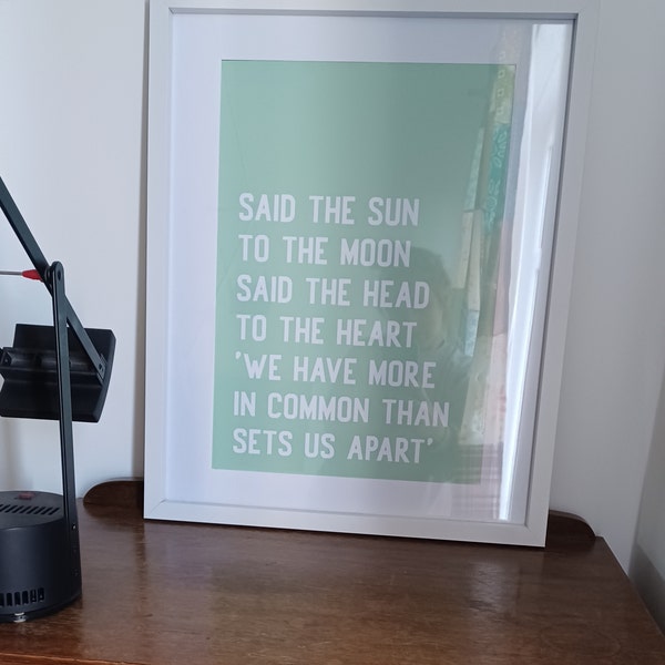 Custom Text Print - Create Your Own Wall Art - Your Text or Quote Here ...