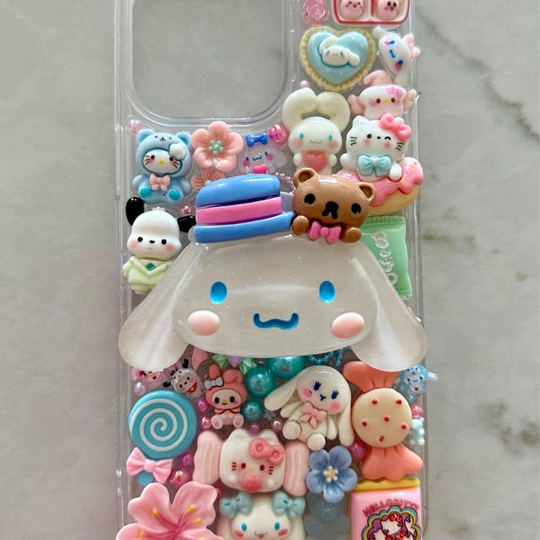 Junk Cases | Charm Phone Cases | Sanrio Phone Case - Etsy