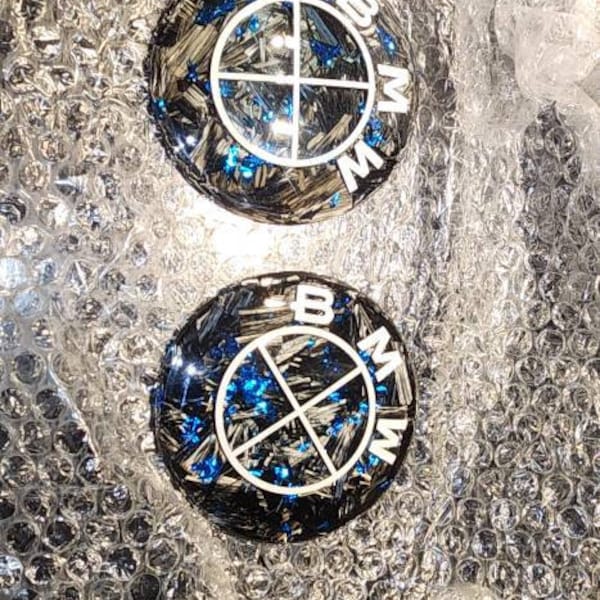 Carbon Fiber BMW Badge - Custom Car Emblem - Luxury Auto Accessory ...