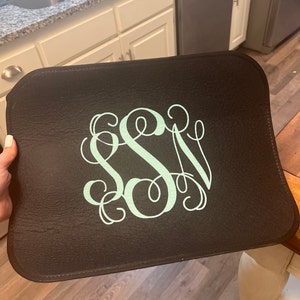 Custom Initial Monogram Welcome Mat/doormat/rug 24 X 36 High Quality ...