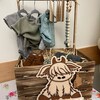 Rattan Fox, Finished Product Rattan Fox, Nursery Decor, Boho Nursery ...
