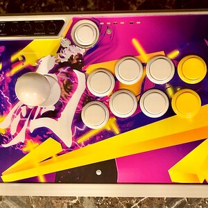 Custom Fight Stick Art File Only Does Not Include Print | Etsy