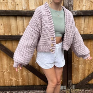 CROCHET PATTERN, Checkered Crochet Cardigan Pattern,checkered Crochet ...