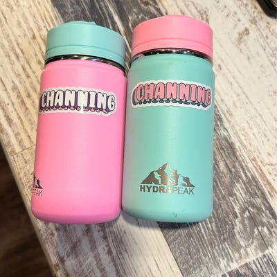 Waterproof Name Decal Personalized Vinyl Sticker NAME STICKER ...