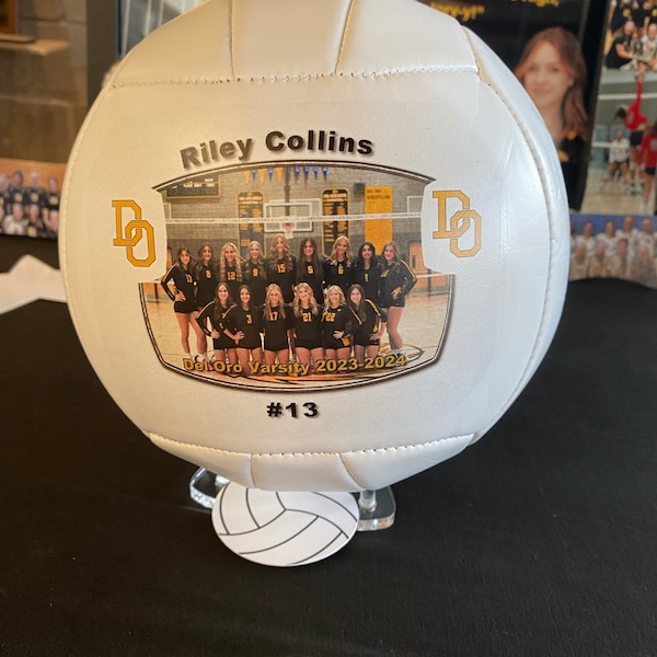 Custom Photo Volleyball - Full Regulation Size - 2 Sided Printing ...