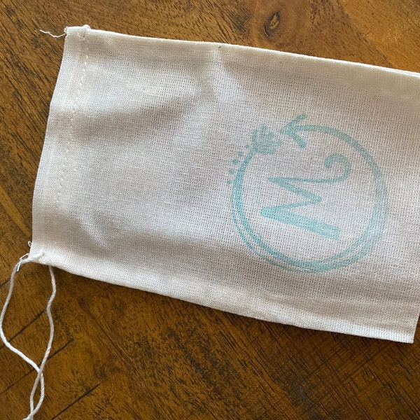 Made in the USA 3x5 Inch Muslin Double Drawstring Bags Multiple Colors ...