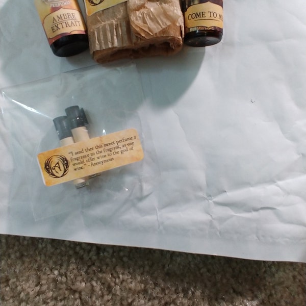 Ambre Natural Perfume - Aged Amber Resin, Labdanum, Opopanax, Styrax ...