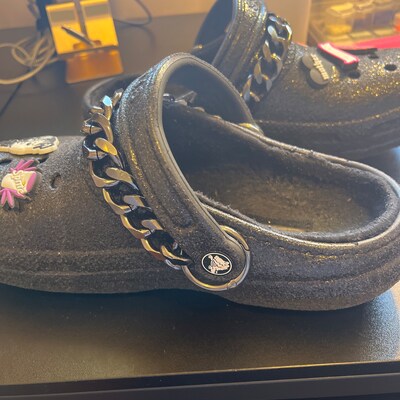 Cute Cartoon Shoe Buckles Set With Chain,crystal Animal Shoe Charms ...