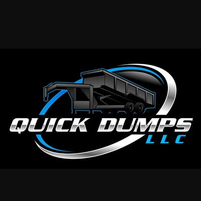Dump Trailer Logo Dump Trailer Vector Dump Trailer Pickup Logo Truck Rental Logo Service Logo ...