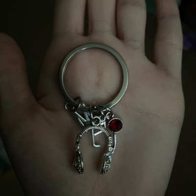 Silver Stars Bag Charm, Silver Star Keyring, Star Gift, Star Keychain ...