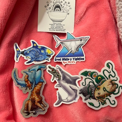 GREEN TREE PYTHON Sticker Pack Cute Snake Stickers: Clear, Holo, Vinyl ...